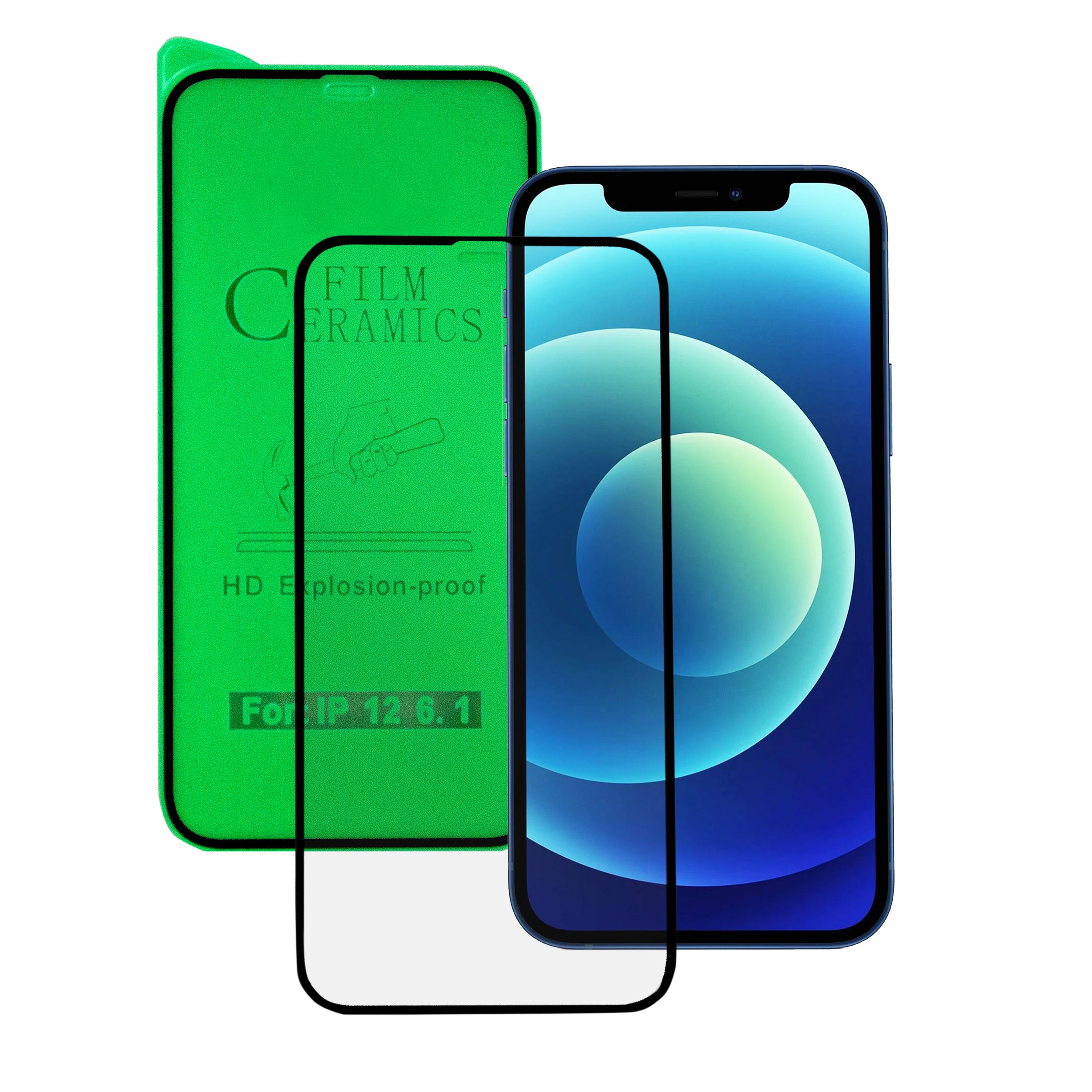 Apple - iPhone 12 / 12 Pro- Ceramic Tempered Glass – Ambitronic